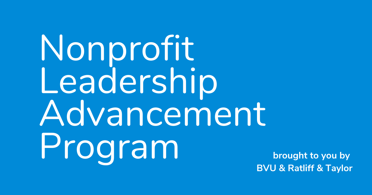 Nonprofit Leadership Advancement Program | BVU