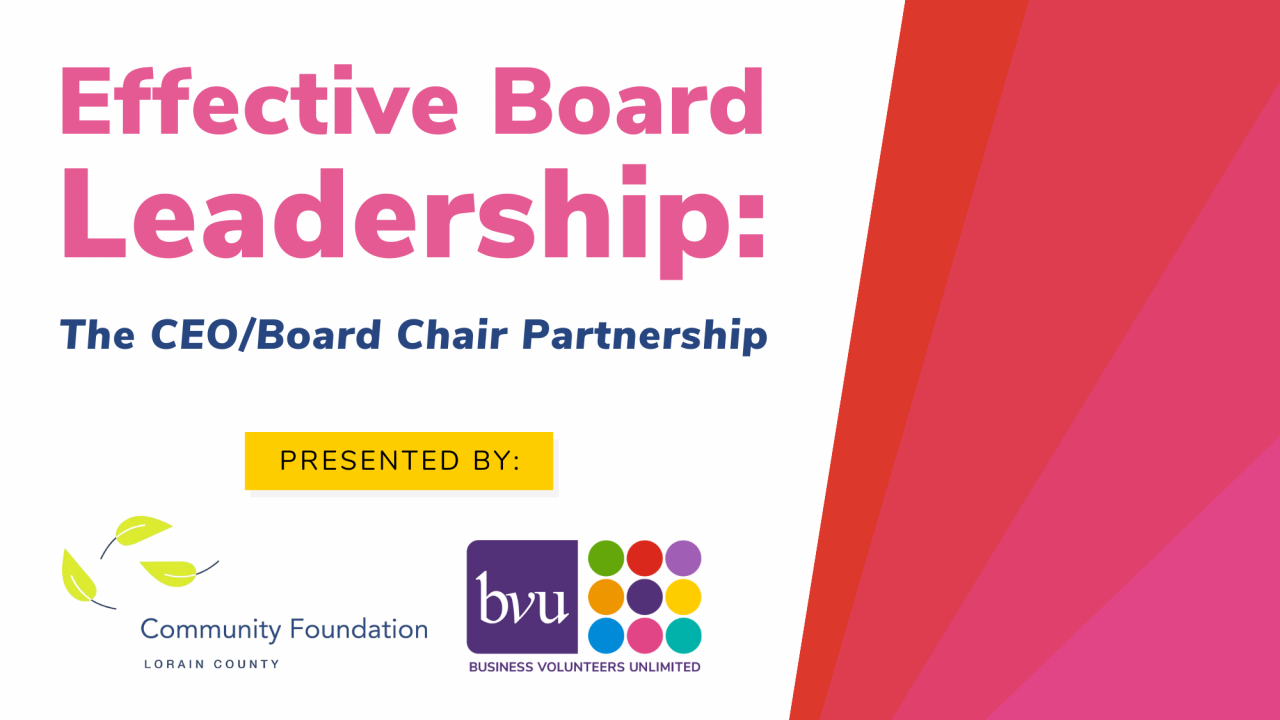 Effective Board Leadership: The CEO/Board Chair Partnership | Business ...