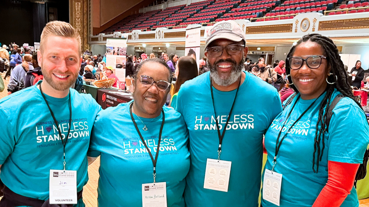 Homeless Stand Down | Business Volunteers Unlimited